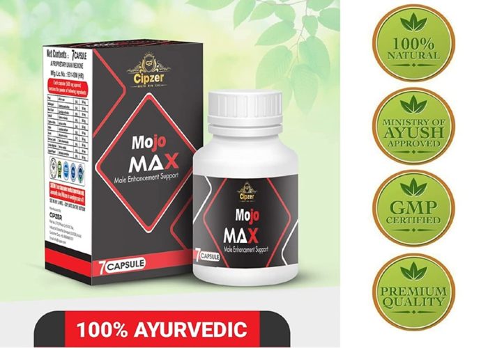 Mojo MAX Wellness Capsules for Men | Helps Boost Strength Power ...